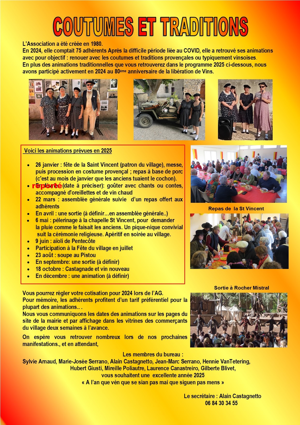 Coutumes et Traditions